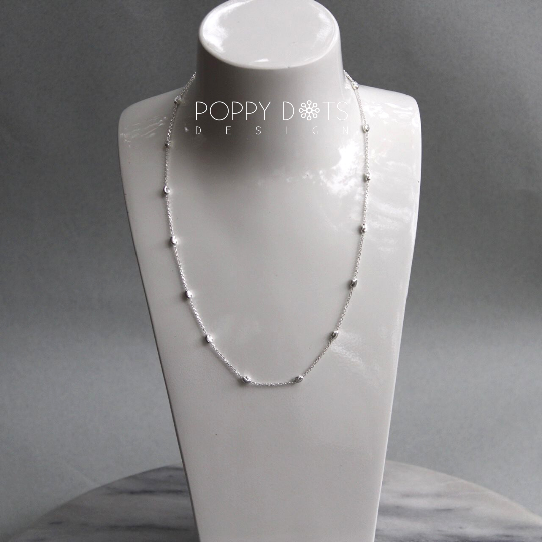 STERLING SILVER CHAINS – Poppy Dots Design