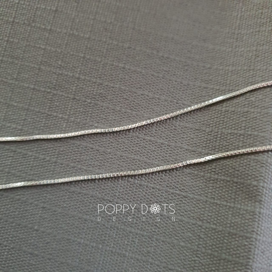 STERLING SILVER CHAINS – Poppy Dots Design