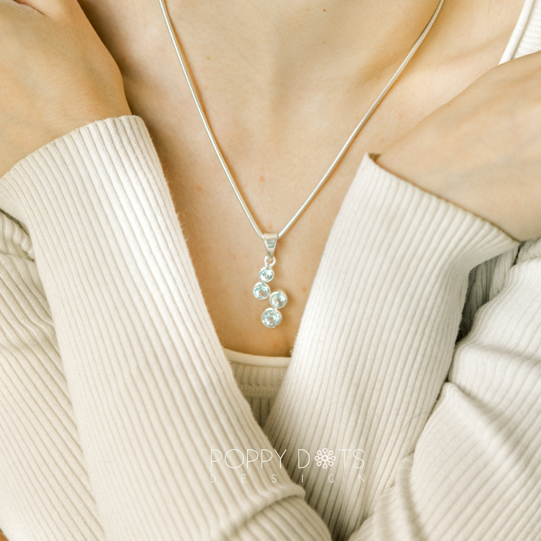 BLUE TOPAZ – Poppy Dots Design
